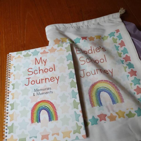 First Day of School, School Journey Journal, First Day of School Sign ...