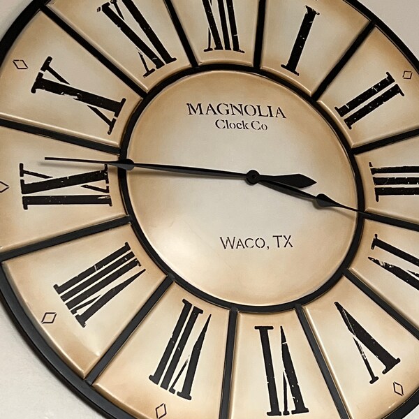 36 Inch or Larger DIY Clocks Large Black Metal Hands 17.75 and MS26 ...