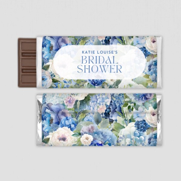 Chocolate Bar Wrapper Party Favor Mockup | Add Your Own Image and ...