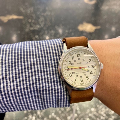 Leather Timex Weekender Watch Strap - Etsy