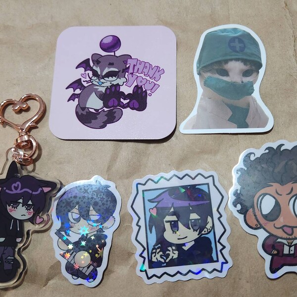 Baldurs Gate 3 BG3 Acrylic Keychain Minthara Astarion Wyll Laezel ...