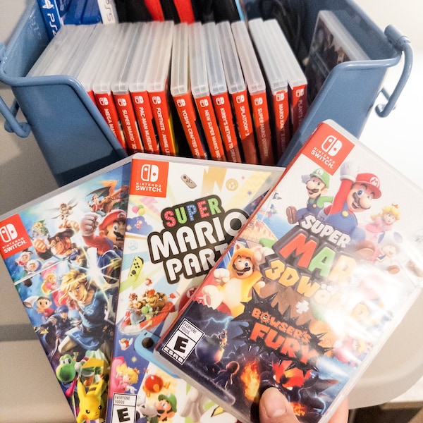 Super Mario Party Game Case & Insert, Quality Replacement Cover Art for ...