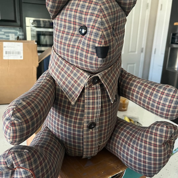 Memory Bears Keepsake Teddy Bears( Custom Made From Your Loved Ones ...