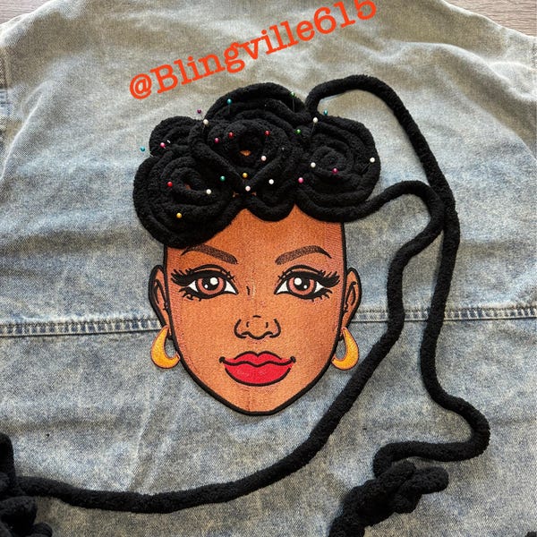 Prideful Patchez, Betty B, Iron on Patch, Sew on Patch, Jacket Patch ...