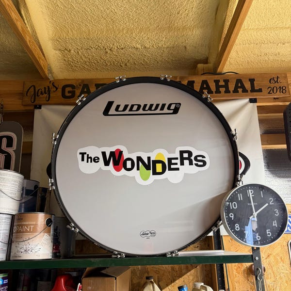 Custom Bass Drum Head Decal Personalized Logo or Image | Waterproof ...