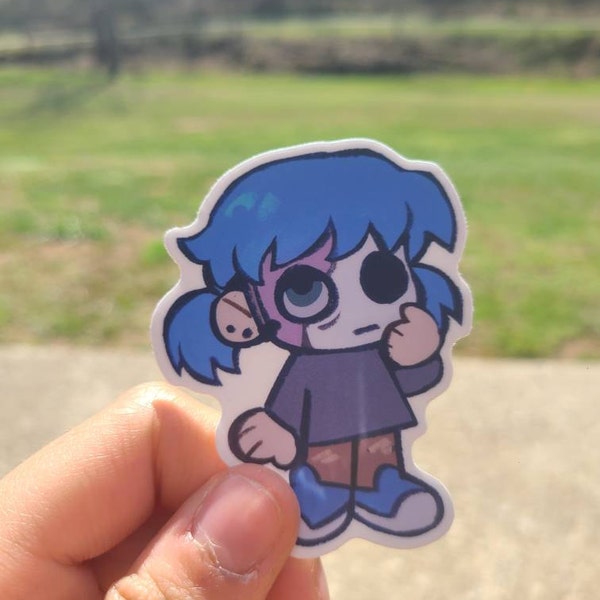 Sally Face Vinyl Sticker Matte 2.75" - Etsy