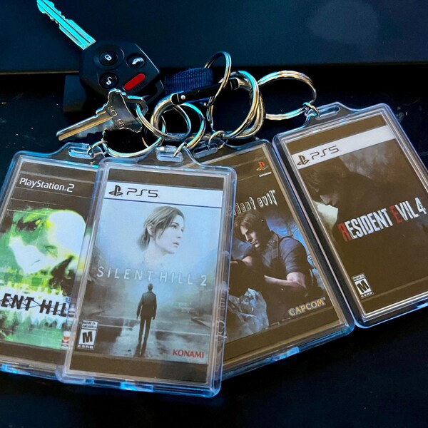 Lollipop Chainsaw "video Game Cover Art Custom Key Chain Display ...