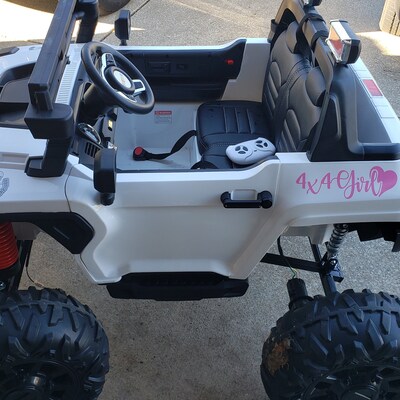 4x4 Girl Car Decal, Yeti Tumbler Bottle Sticker, Bumper Sticker, Window ...