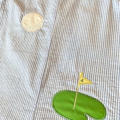 Golf Ball Applique Machine Embroidery Design, Machine Embroidery Golf ...