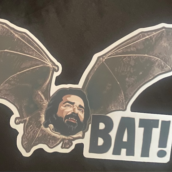 What We Do in the Shadows Vinyl Sticker or Magnet - Laszlo - "bat!" - Etsy