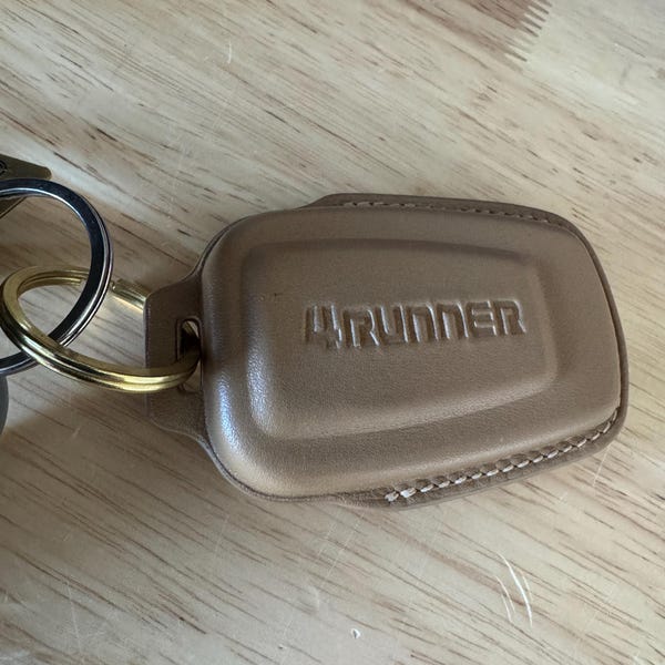 Custom Keychain ID Wallet Personalized Leather Keychain Wallet for ...