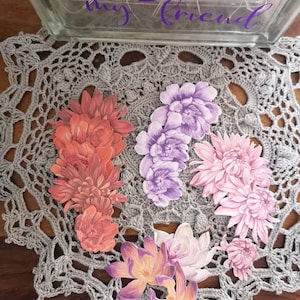 Daisy Die Cuts Carnation Crafts Die Cut Flowers Charisma - Etsy