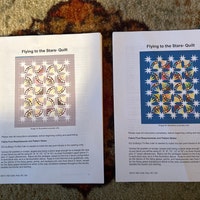 Flying to the Stars Quilt Pattern - Etsy Canada