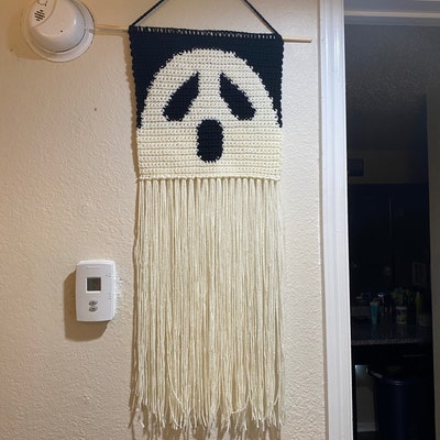 Ghost Tapestry Crochet Pattern / Wall Hanging / Instant Download ...