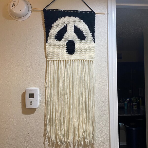 Ghost Tapestry Crochet Pattern / Wall Hanging / Instant Download ...
