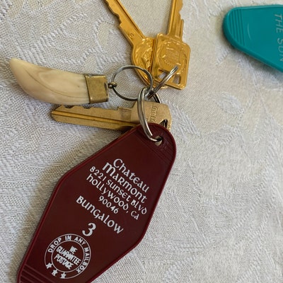 Famous Hotel Rooms Key Fob - Etsy