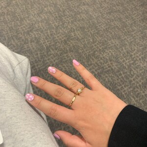 Pinky Initial Ring Personalized Signet Ring Custom Pinky - Etsy