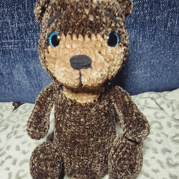 Crochet PDF Pattern Ferret Hugo Toy by Nelly Handmade - Etsy