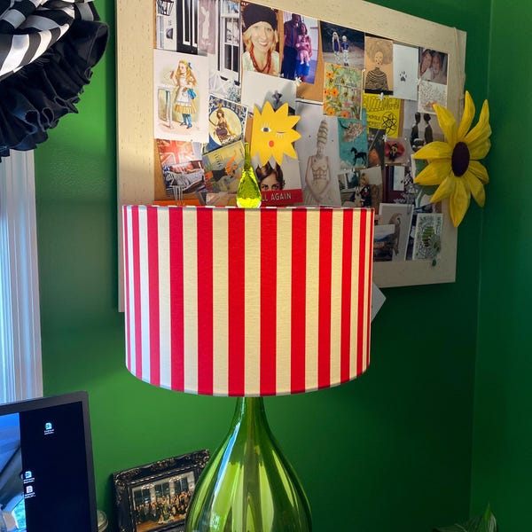 Ocean Lampshade, Coastal Lamp Shade, Beige Light Shade, Seaside Under ...