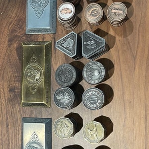 Fantasy Coins Dwarven Gold | Etsy