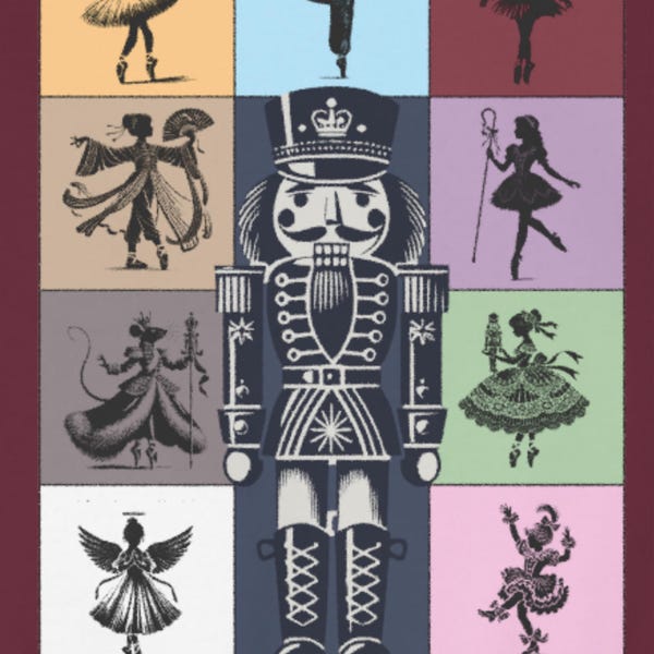 Mouse Queen Nutcracker Personalized Glass Christmas Ornament Nutcracker ...