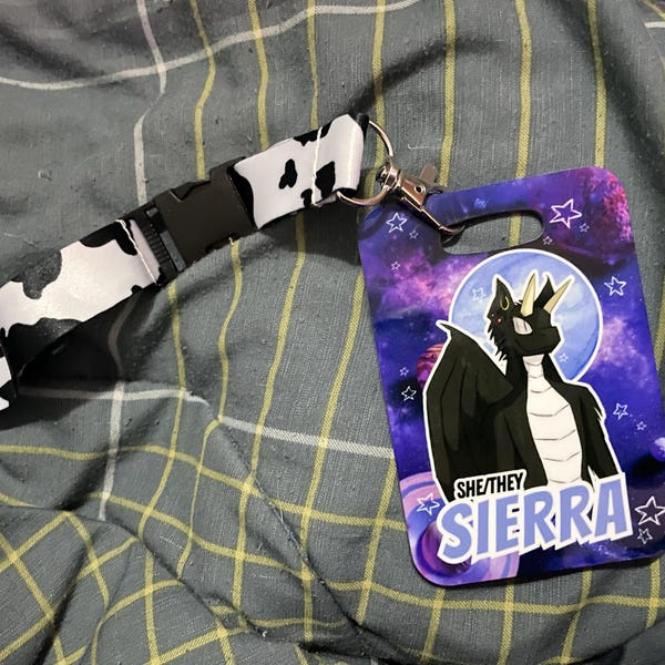 Consent Custom Fursuit Badge Tags | Custom Text Furry Badge Commission ...