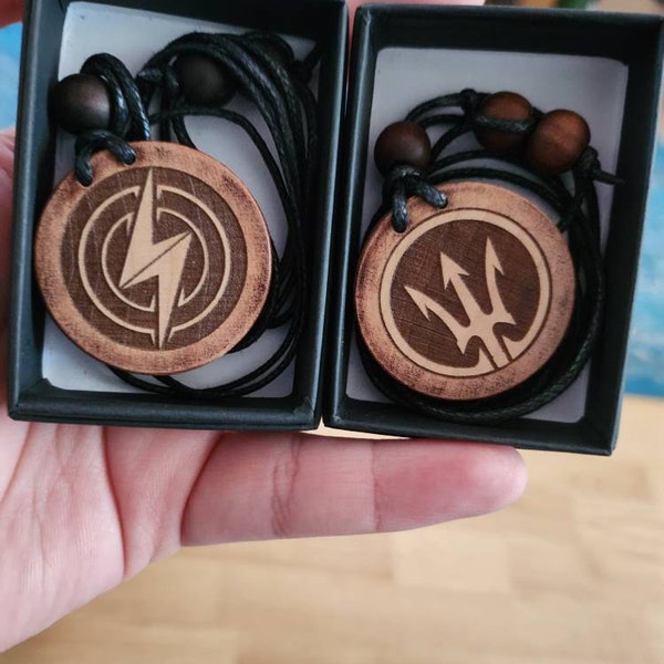 Wood Necklace-nommo Pendant, Nummo Symbol, Carved From Solid Wood ...