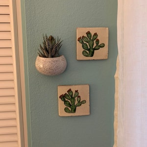Ceramic Wall Pot Wall Planter for Succulents Air Plant Herbs - Etsy