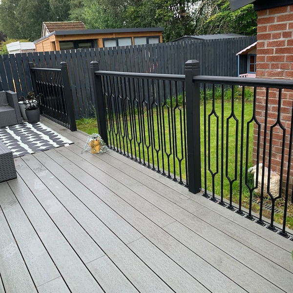 Metal Solid Steel Wrought Iron Stair Spindles Balustrade Bars Rods - Etsy