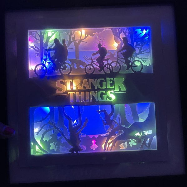 12 Shadow Light Box Template SVG Bundle. Shadow Light Box Bundle Cricut ...