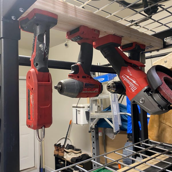 Milwaukee (10 Pack) M18 Tool Holder/hangers Made From Injection Molding ...