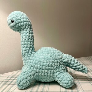 PATTERN: No Sew Amigurumi Crochet Pattern, Bronto the Dinosaur Plush , Brontosaurus, Dino ...