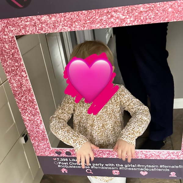 Back to School Photo Prop, SELFIE BOARD, Photo Booth Frame, Trendy ...