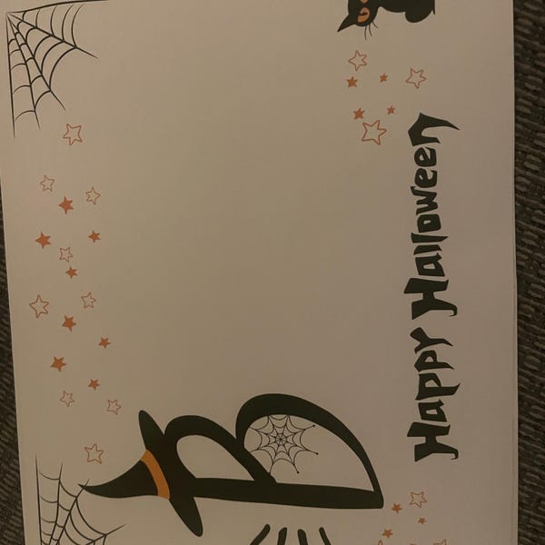 PRINTABLE Halloween Handprint Art, Boo Handprint Fall Art Craft ...