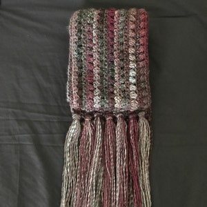 Crochet PATTERN Boho Scarves Crochet Scarf Pattern for - Etsy