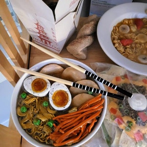 Realisticly Delicious Fake Spaghetti and Meatballs - Etsy