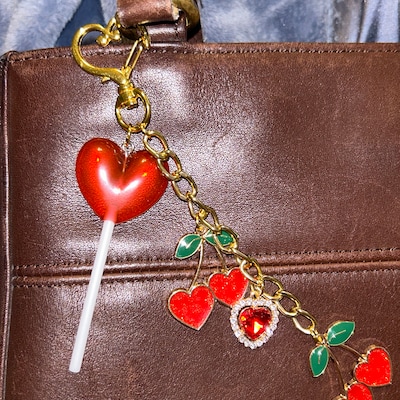 Gummy Bear Candy Keychain, Lollipop Keychain, Keychain, Keychains ...