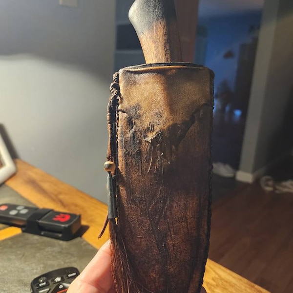 Handmade Knife, Mountain Man Frontier Sheath, Forged Knife, Bushcraft ...