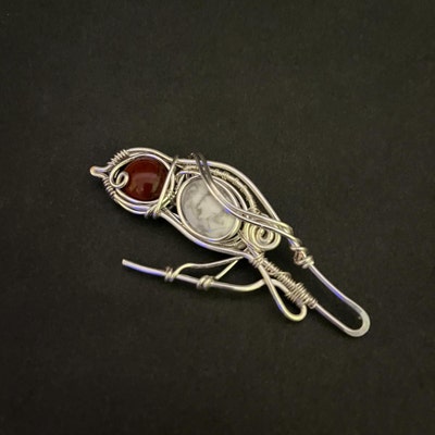 Wire Wrapped Little Bird Tutorial, Bird Brooch Tutorial, Wire Wrapping ...