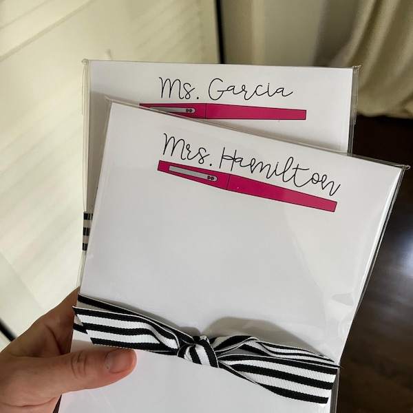 Flair Pen Personalized Notepad | Customized Note Pad | Jotter Pad ...