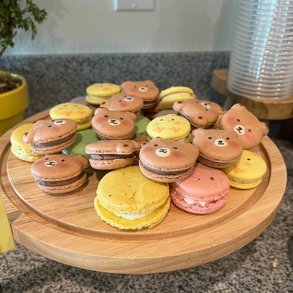 Teddy Bear Macarons - Etsy