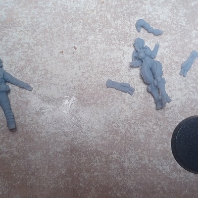 Ellen Pin up Statue Model Kit by Torrida Minis - Etsy