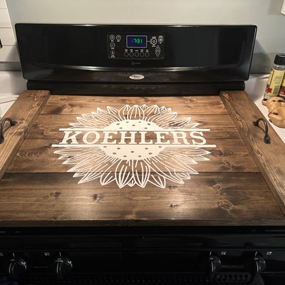 Hand Made Custom Stove Top Cover - Etsy