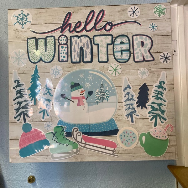 Let's Explore Printable Motivational Bulletin Board Set, Bright ...