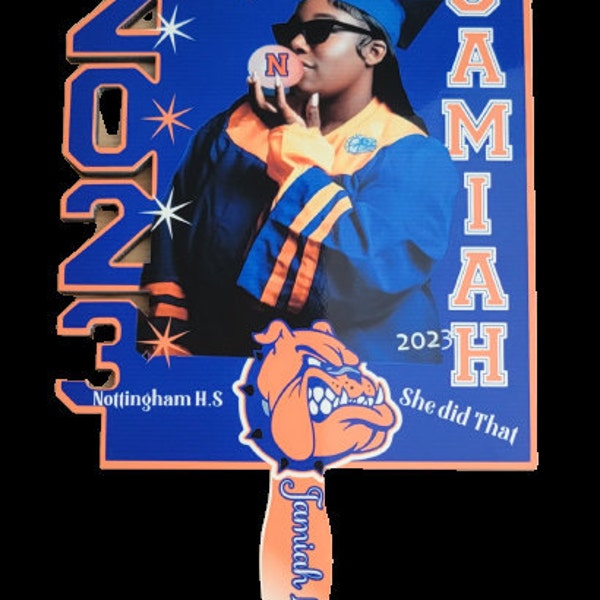 5 Pack Sublimation MDF Graduation Fan | Sublimation Blank MDF ...