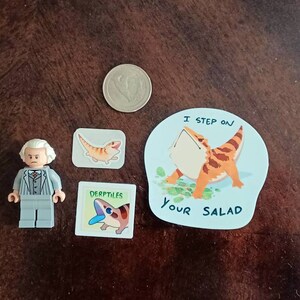 Pet Reptile Stickers full Set of 12 Matte-laminated Stickers for ...