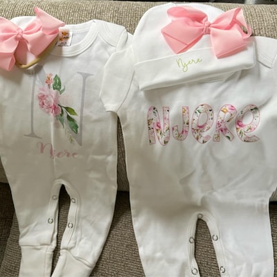 Newborn Girl Coming Home Outfit Baby Girl Coming Home Outfit Newborn ...
