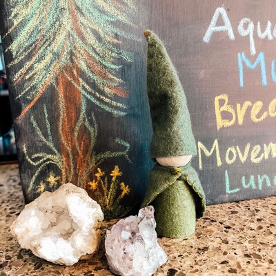 Days of the Week Waldorf Homeschool Gnomes Traditional Steiner Colors ...