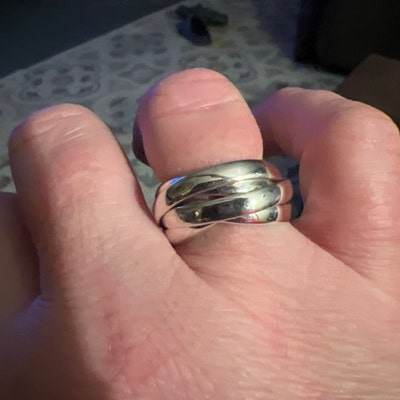 Round Band Ring, 925 Sterling Ring, Silver Stacking Ring, Handmade Ring ...