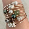 Custom Gold Hawaiian Shell Bangle, Shell Bangles, Made in Hawaii, Gifts ...